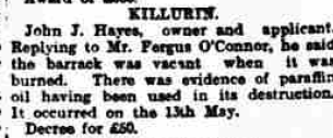 Killurin Barrack Burned – Documenting and Recording Wexfords War of ...